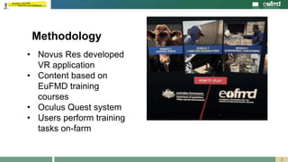 OS20 - Virtual Reality Technology to Support FMD Training - Corrie Croton | PPTX