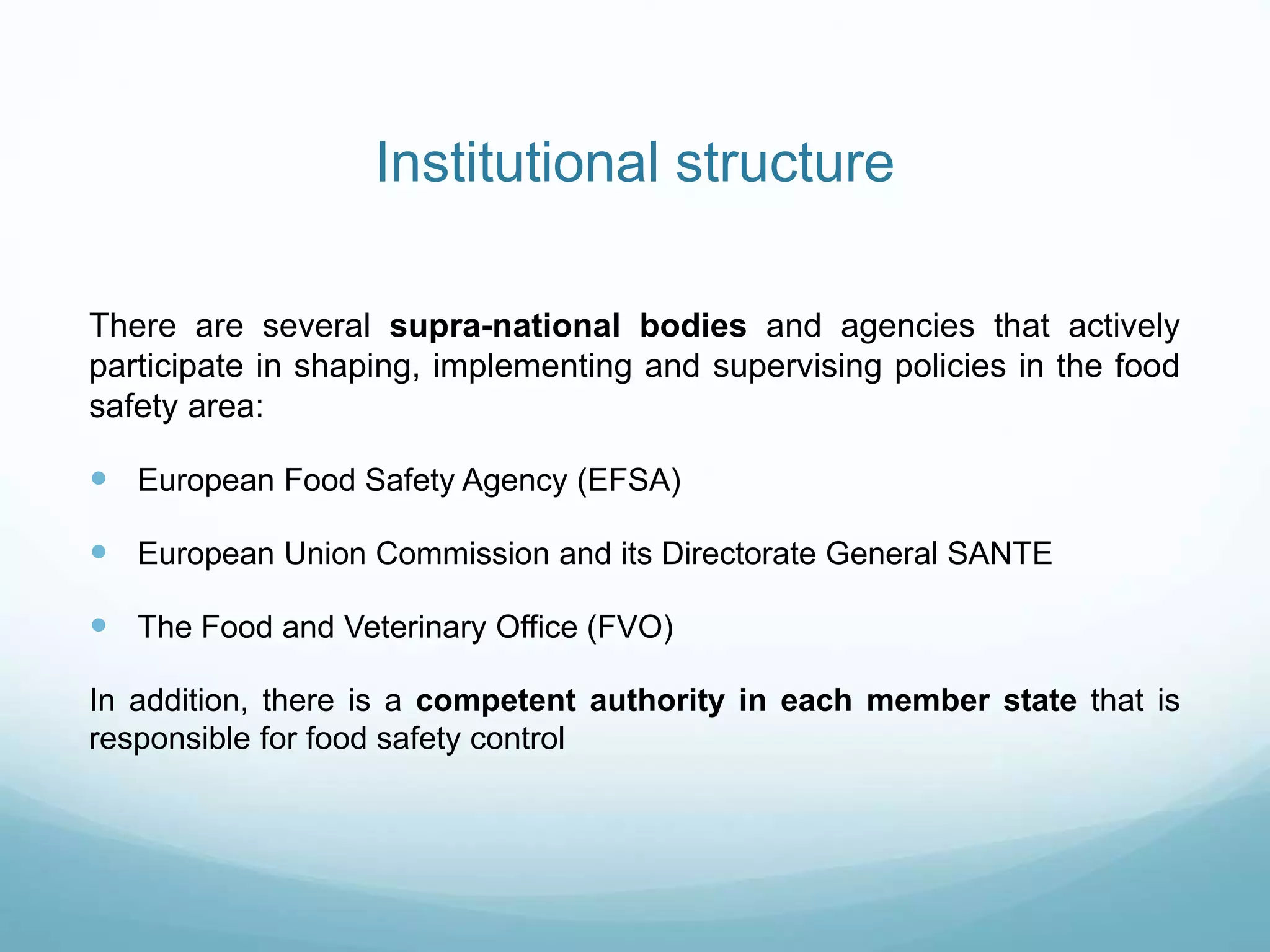 EU Food Law part I | PPT