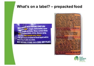 EU Food Regulations Food Allergen Labelling | PDF
