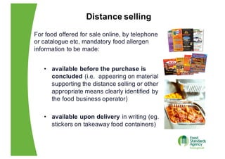 EU Food Regulations Food Allergen Labelling | PDF