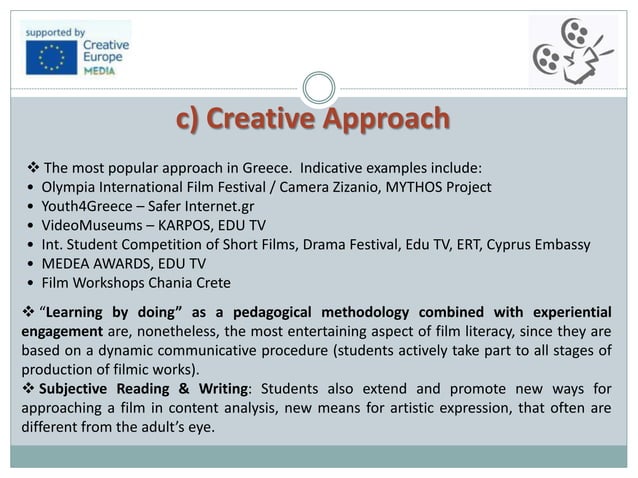 Key Critical Approaches on Film Literacy | PPT