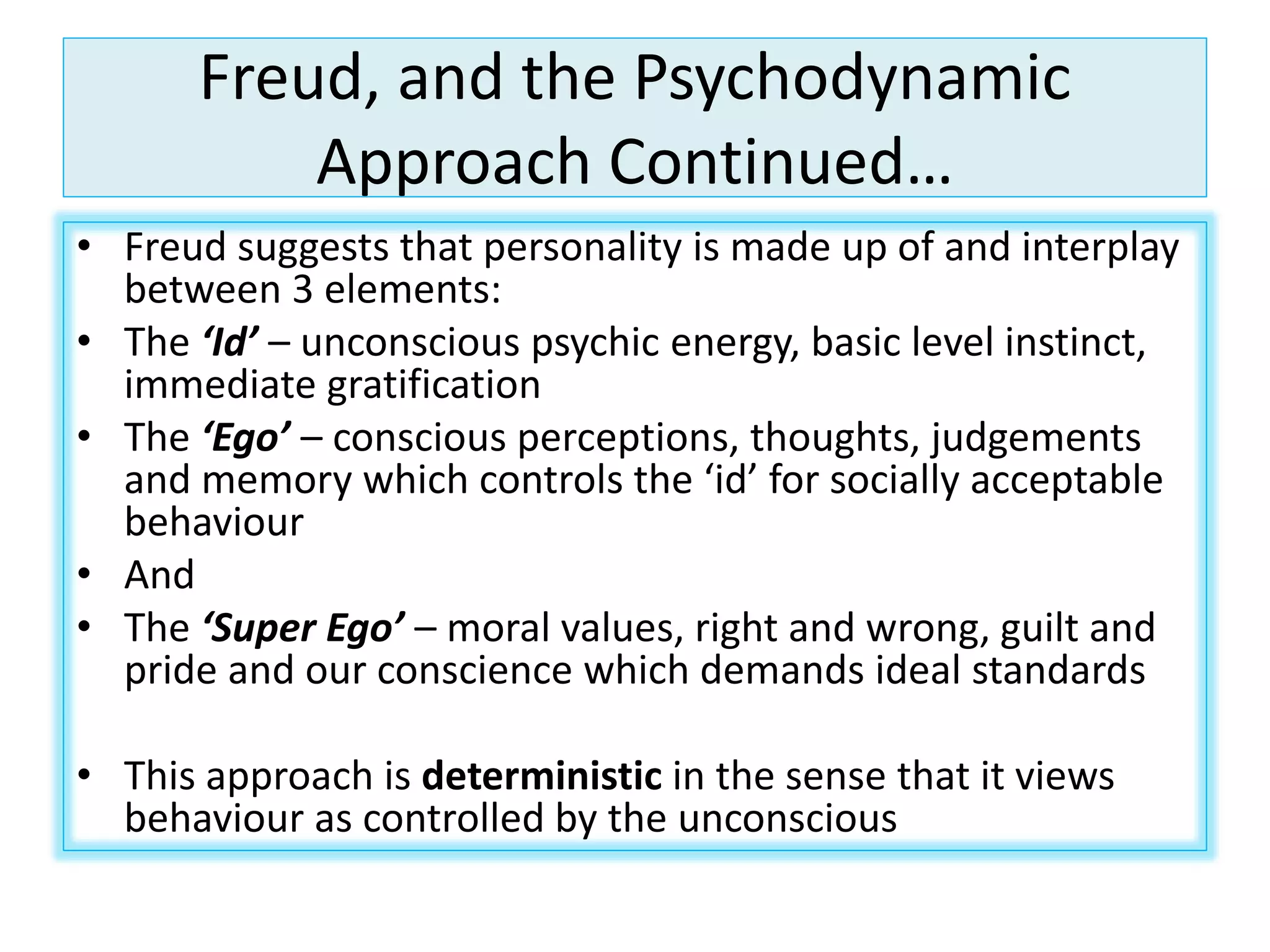 Understanding Social Psychological Approaches / Perspectives | PPTX