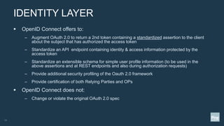 Gartner IAM London 2017 Session - Security, Standards & User Experience ...