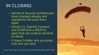 Gartner IAM London 2017 Session - Security, Standards & User Experience ...