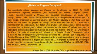 Eugene Enriquez - Una mirada sobre instituciones y organizaciones | PPT
