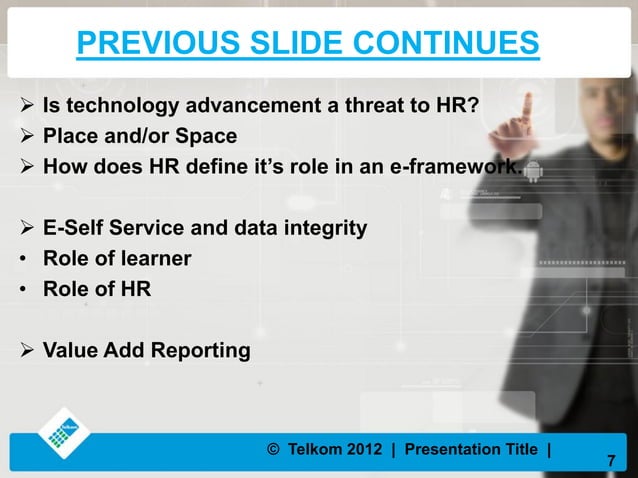 Eugene Lebele HR4 ICT | PPT