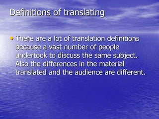 Eugene nida Principles of Correspondence | PPT