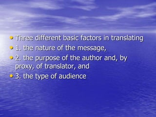 Eugene nida Principles of Correspondence | PPT