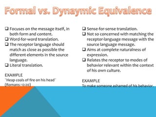 Eugene nida presentation | PPTX