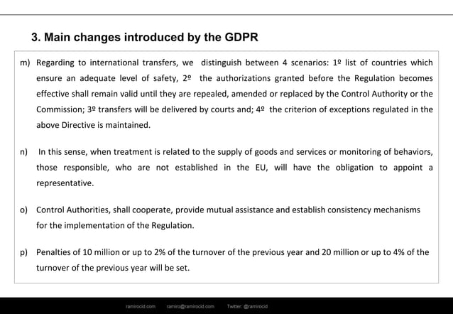 Eu General Data Protection Regulation Ppt