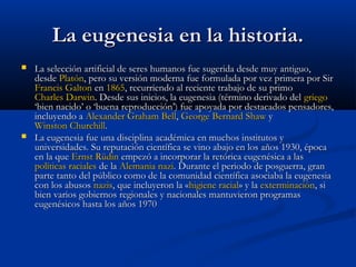 Eugenesia | PPS