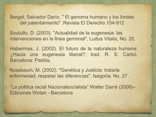 Eugenesia- Miguel Angel Acosta Félix/Elizabeth Goya | PPT