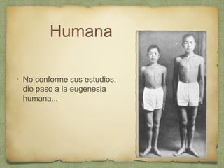 Eugenesia- Miguel Angel Acosta Félix/Elizabeth Goya | PPT