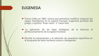 EUGENESIA Y DIAGNOSTICO PRENATAL MARISELA bioetica III.pptx