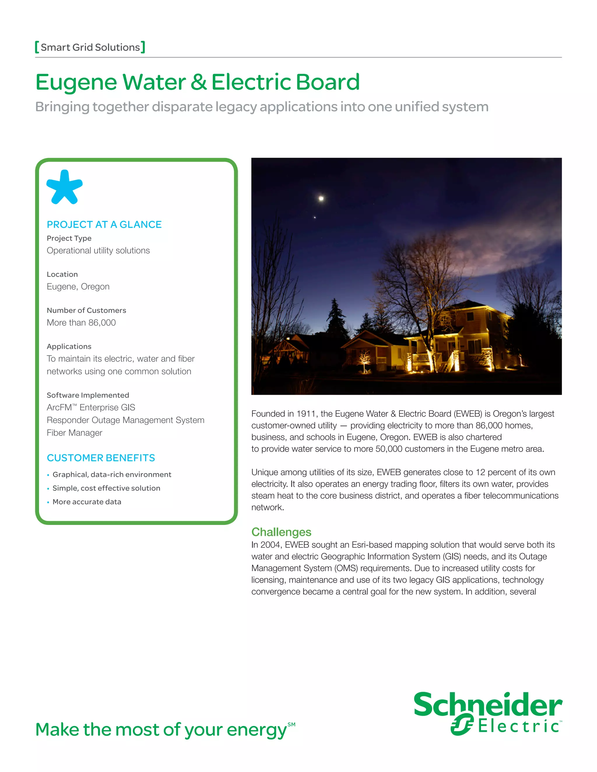 [Case study] Eugene Water & Electric Board: Bringing together disparate ...