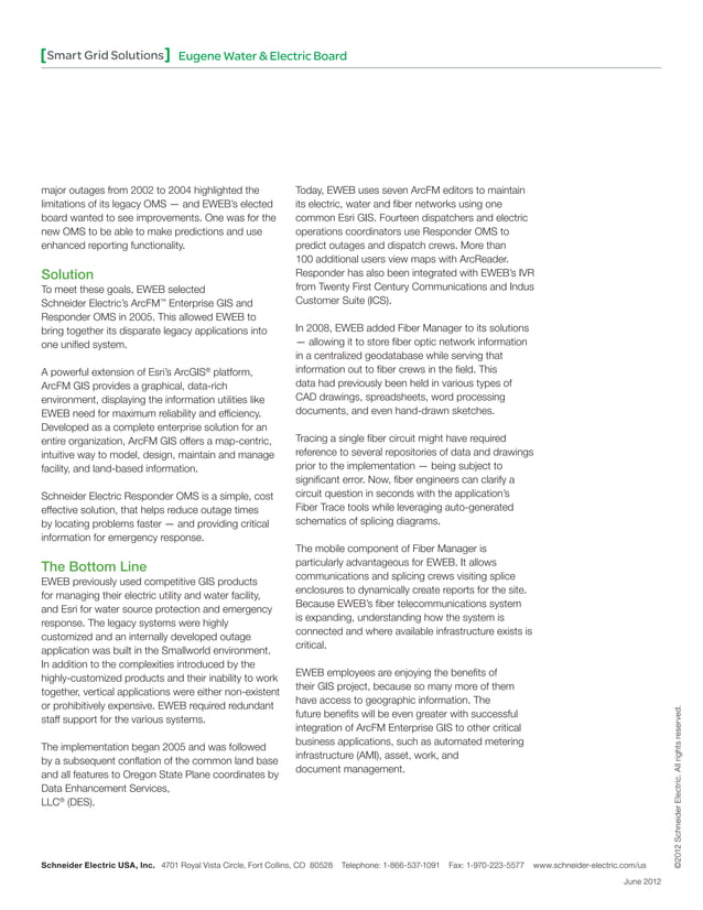 [Case study] Eugene Water & Electric Board: Bringing together disparate ...