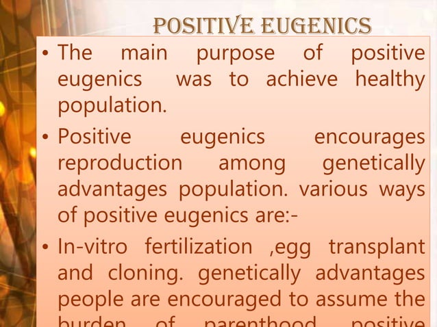 Unit-II: Eugenics | PDF