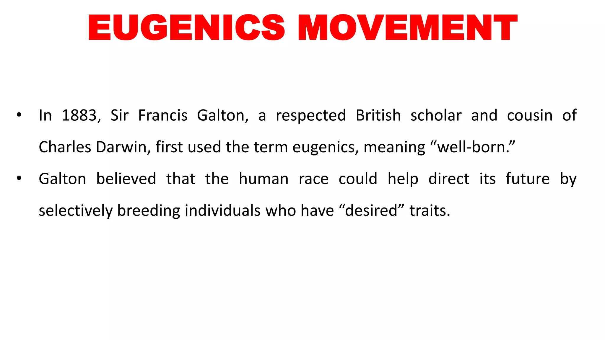 Eugenics | PPTX