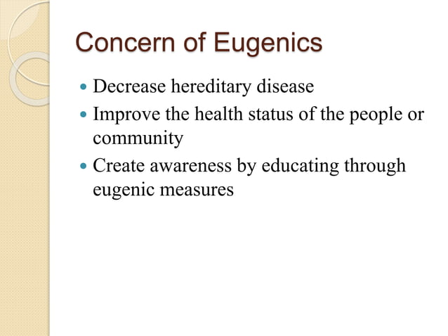 Eugenics | PPTX | Pregnancy | Reproductive Health