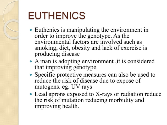 Eugenics | PPTX | Pregnancy | Reproductive Health