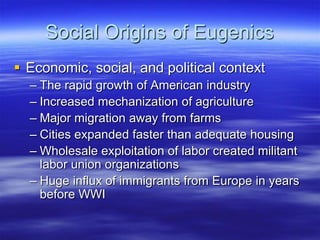 eugenics, bio ethics issues and moral issues | PDF