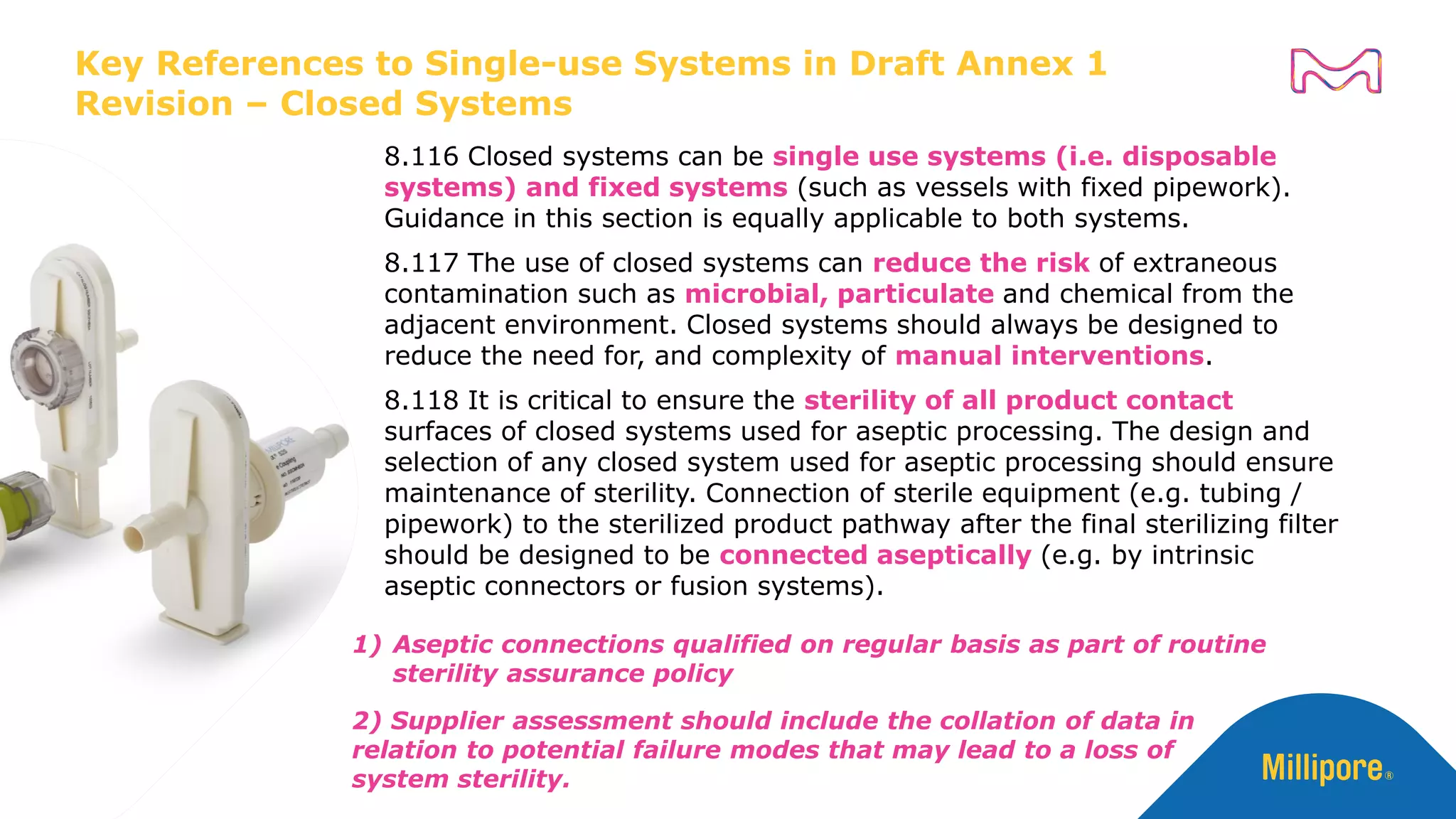 EU GMP Annex 1 – Implications on Filtration and Single Use Technology ...