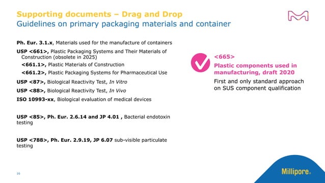 EU GMP Annex 1 – Implications on Filtration and Single Use Technology by Somasudaram and Simone ...
