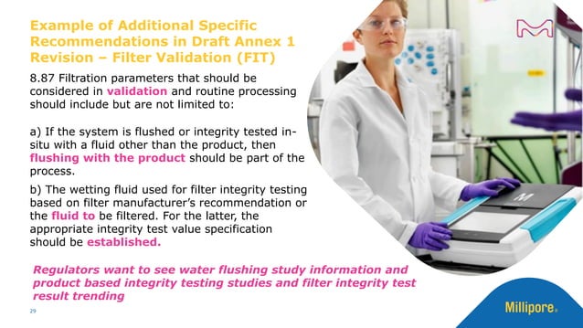 EU GMP Annex 1 – Implications on Filtration and Single Use Technology by Somasudaram and Simone ...