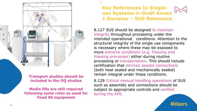 EU GMP Annex 1 – Implications on Filtration and Single Use Technology by Somasudaram and Simone ...
