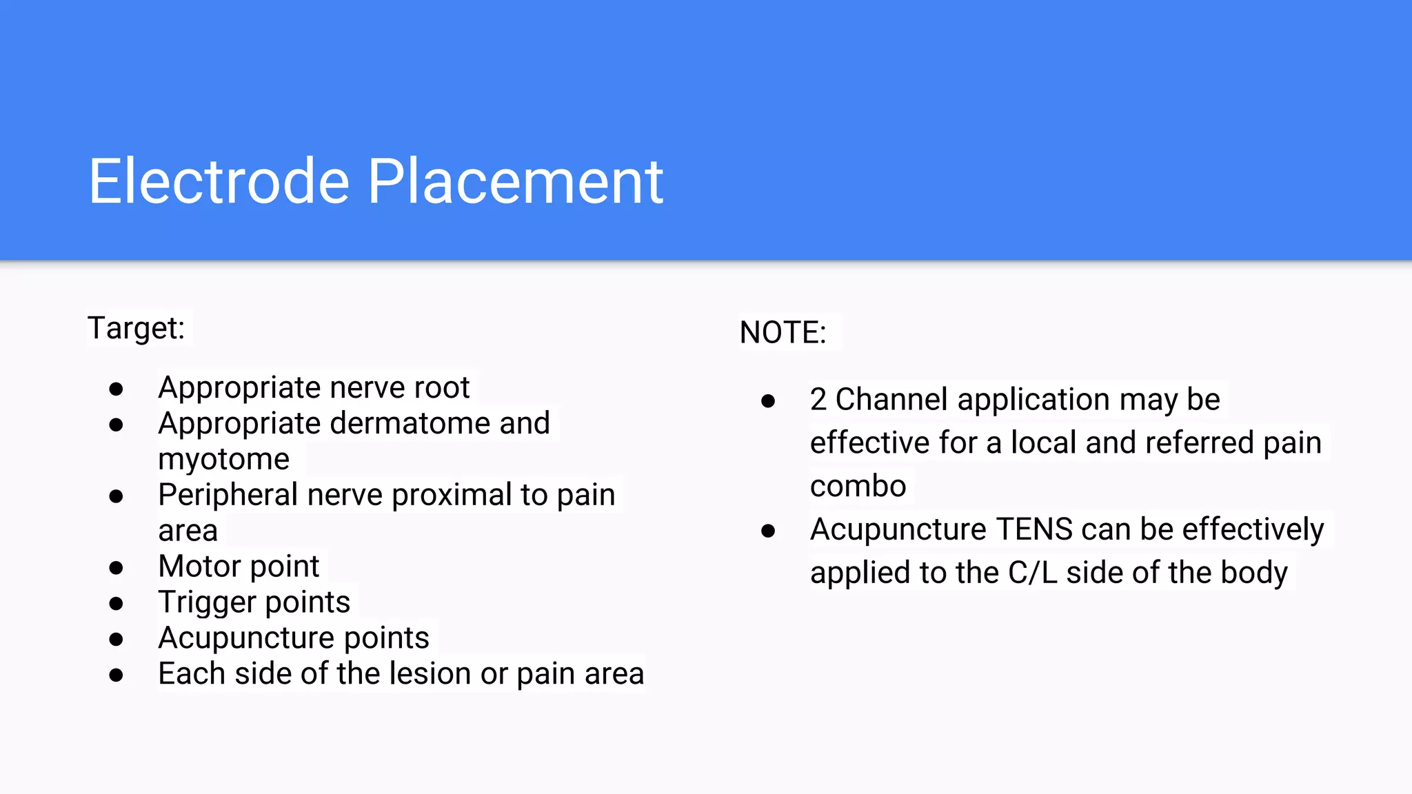 Eugrafia-Transcutaneous Electrical Nerve Stimulation Lecture (Edited).pptx | First Aid | Injuries