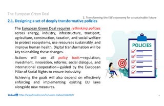 The European Green Deal (EU Green Deal) | PDF