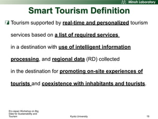 How to design smart tourism destination: From viewpoint of data | PPT