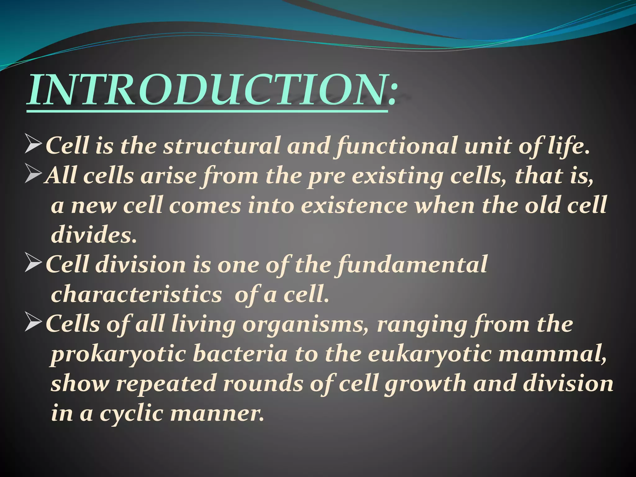 Eukaryotic cell cycle | PPTX