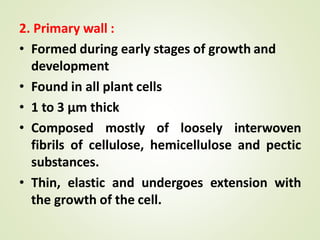 Eukaryotic cell wall | PPTX