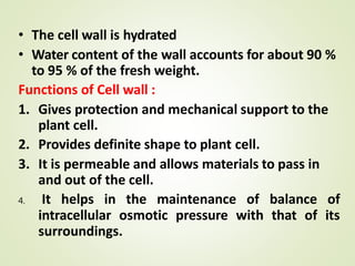 Eukaryotic cell wall | PPTX