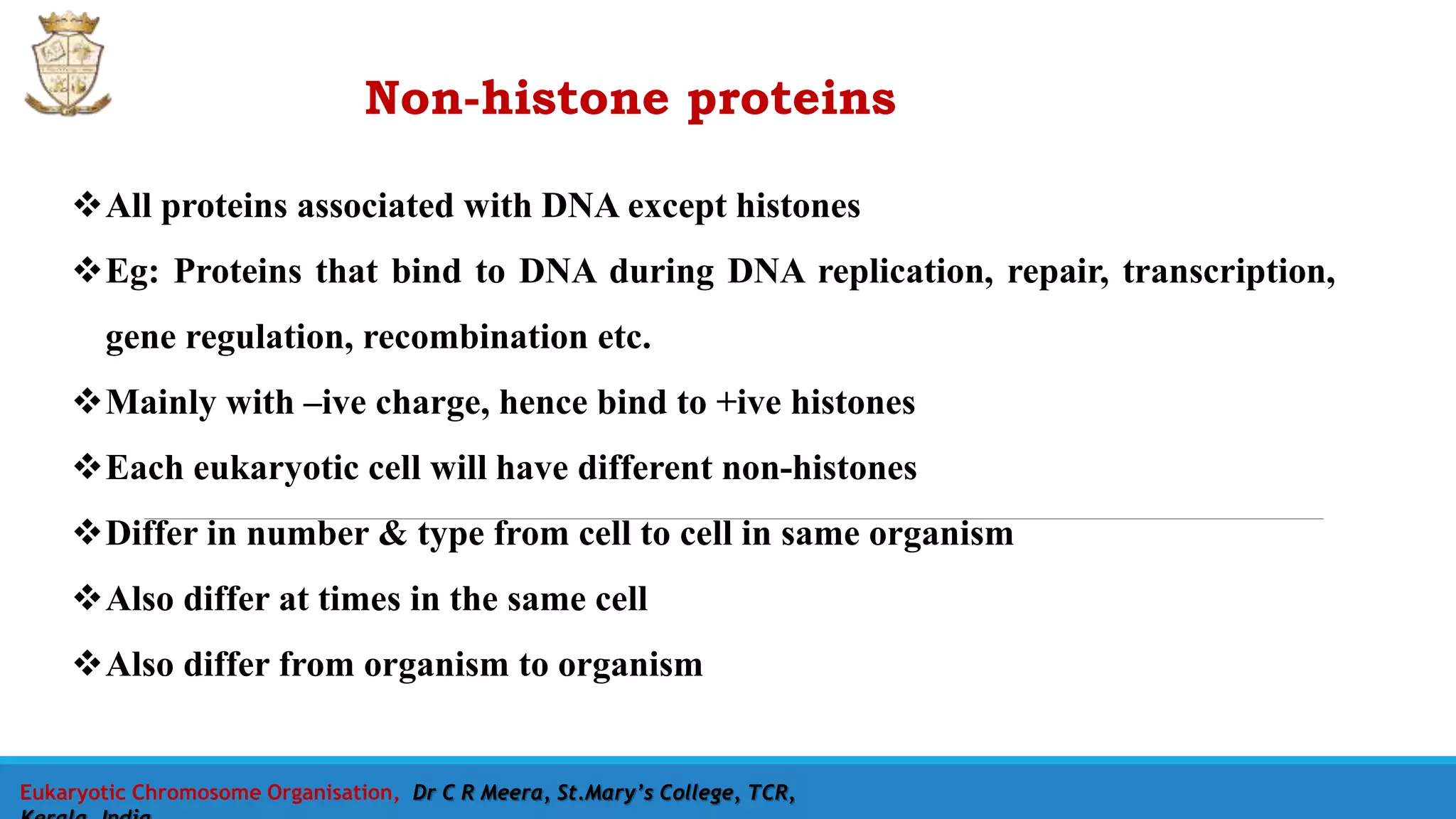 Eukaryotic Chromosome Organisation | PPTX