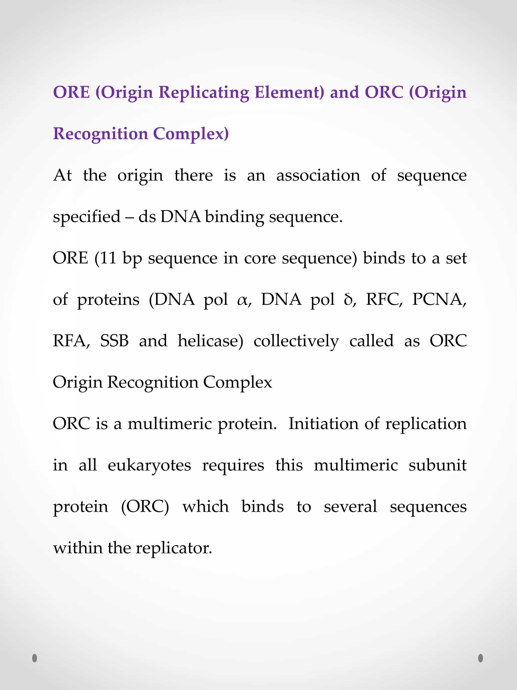 Eukaryotic DNA replication | PPTX
