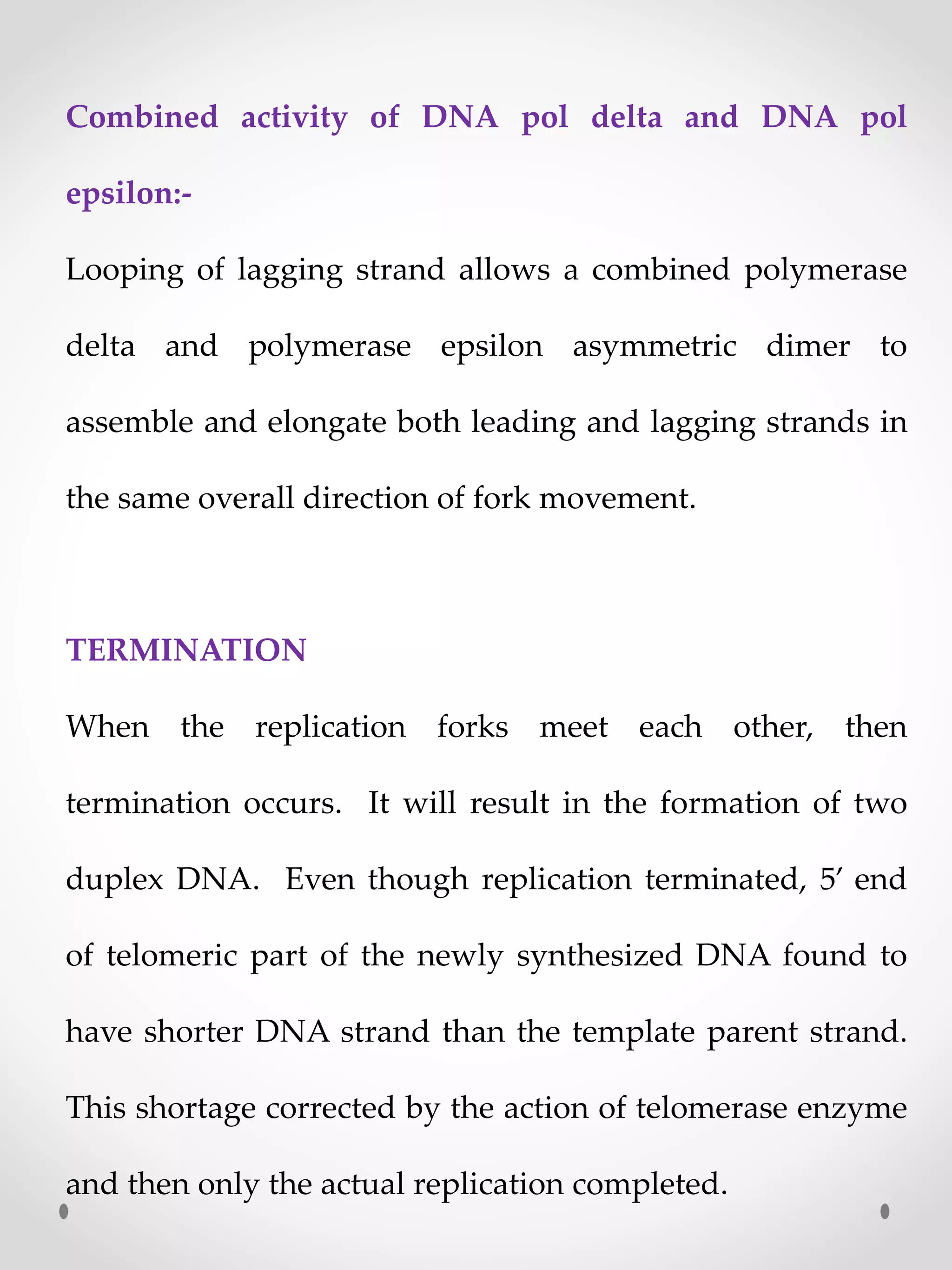 Eukaryotic DNA replication | PPTX