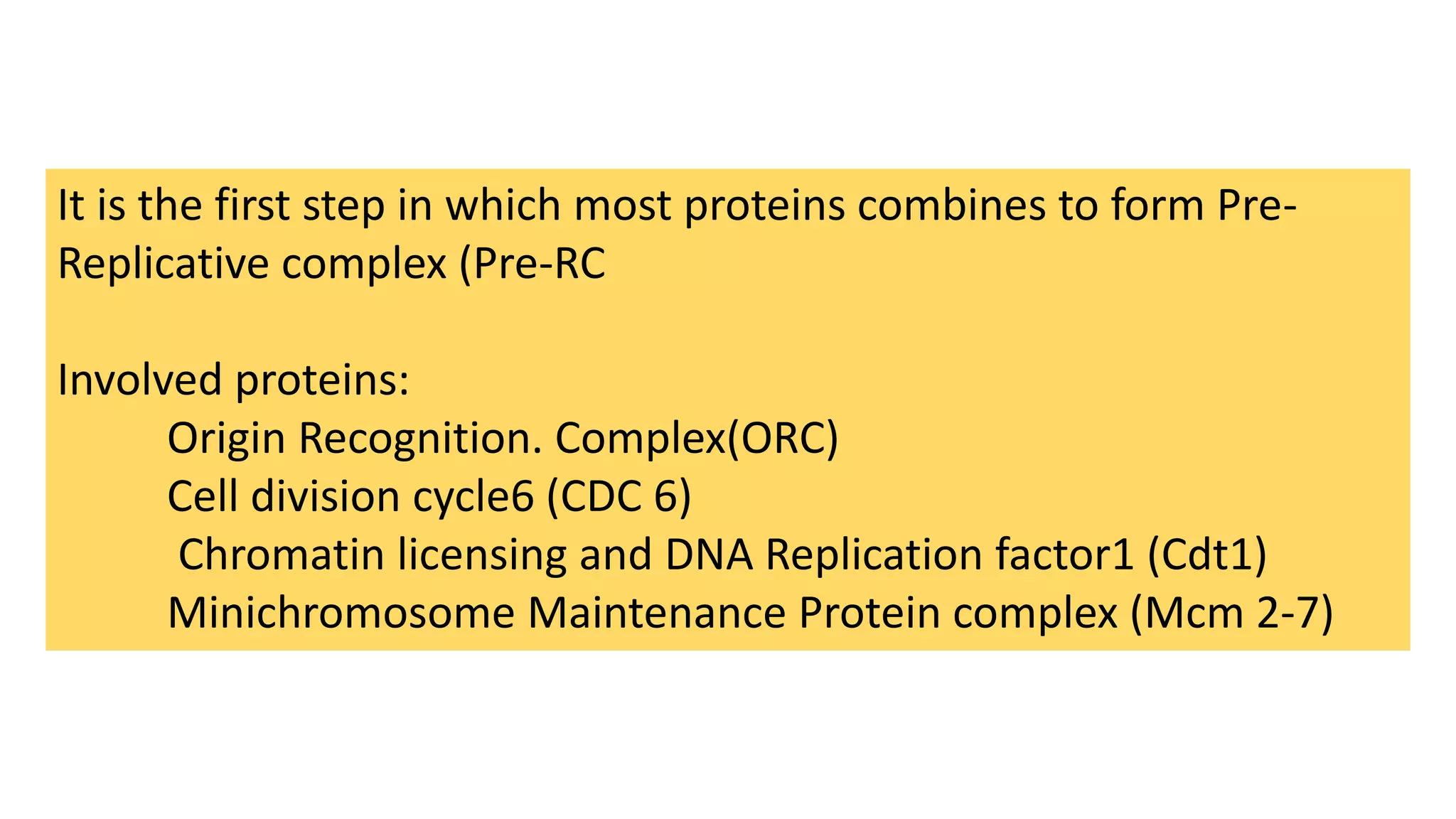 Eukaryotic dna replication jackson chary | PPTX