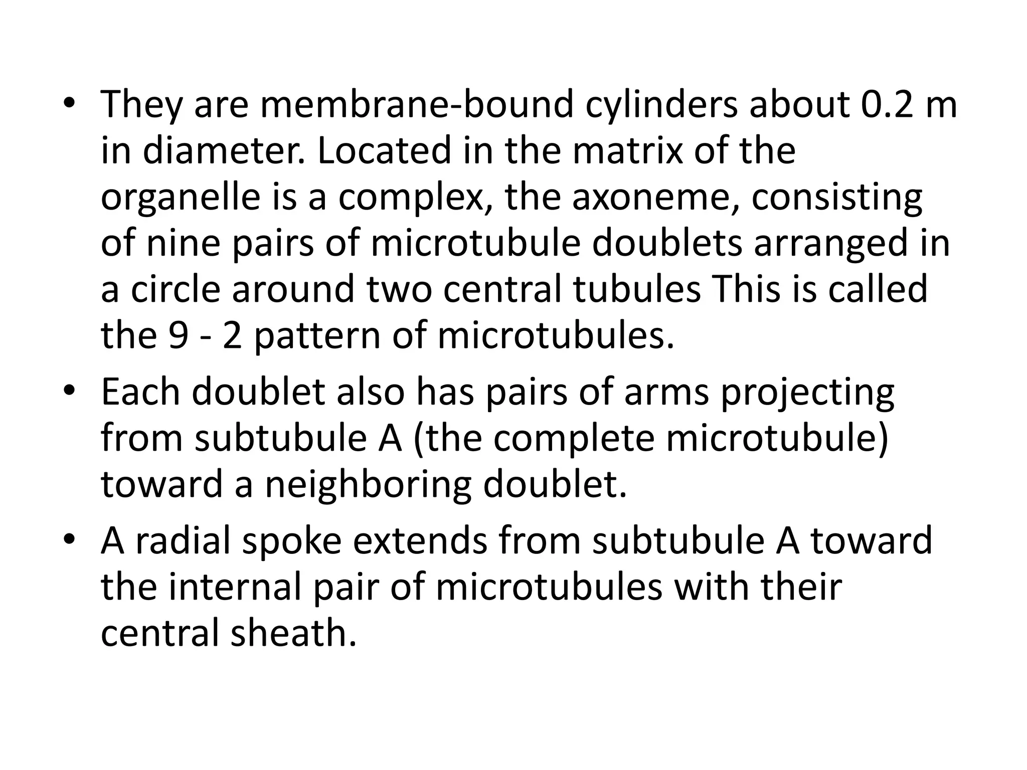 Eukaryotic flagella and cilia | PPTX
