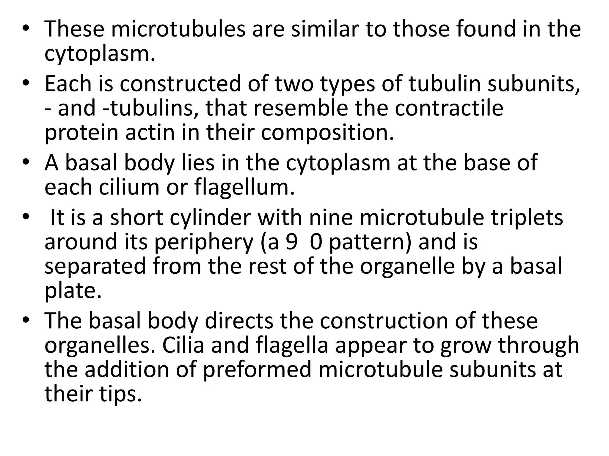 Eukaryotic flagella and cilia | PPTX