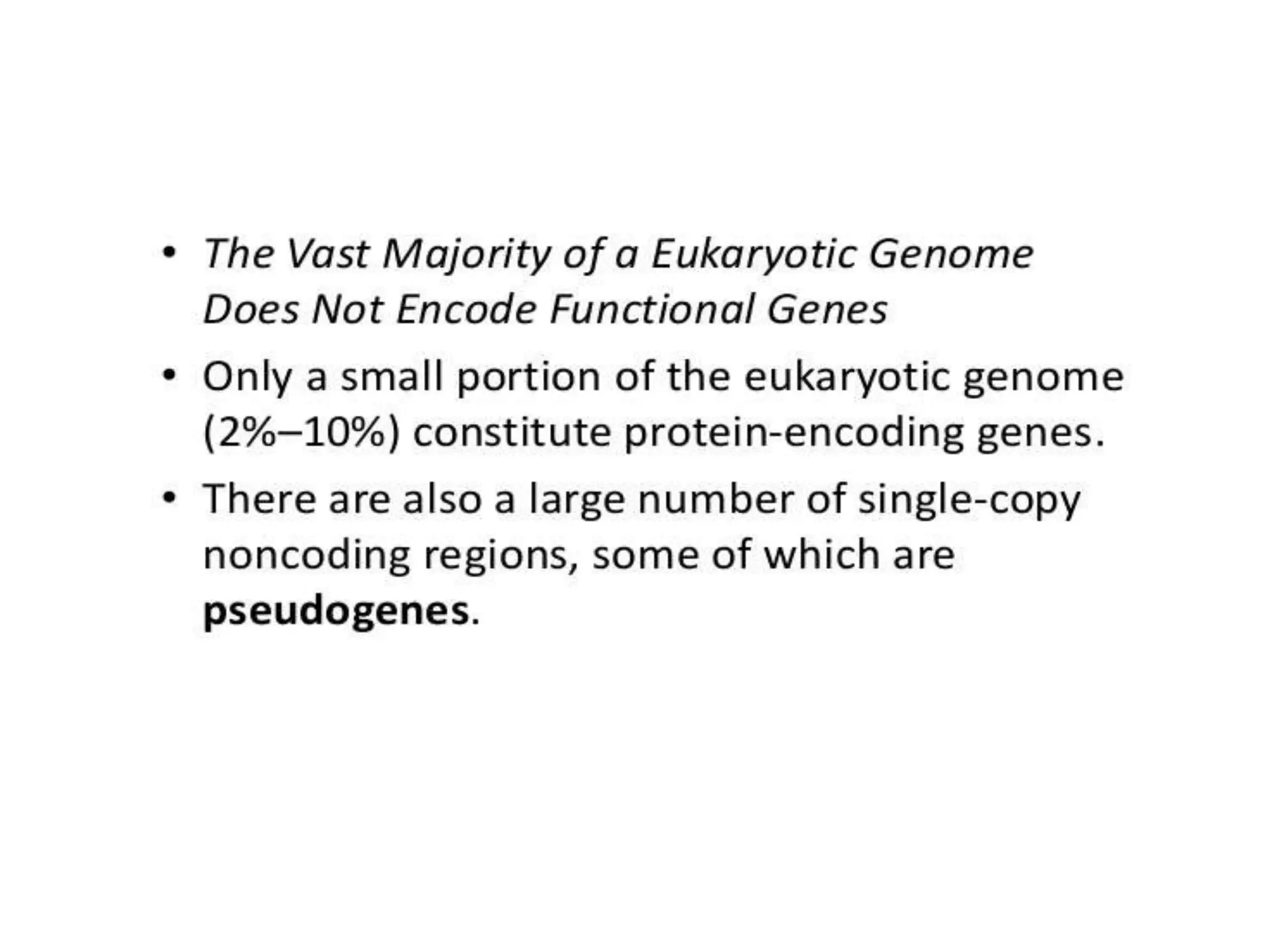 Eukaryotic genome organization | PPTX