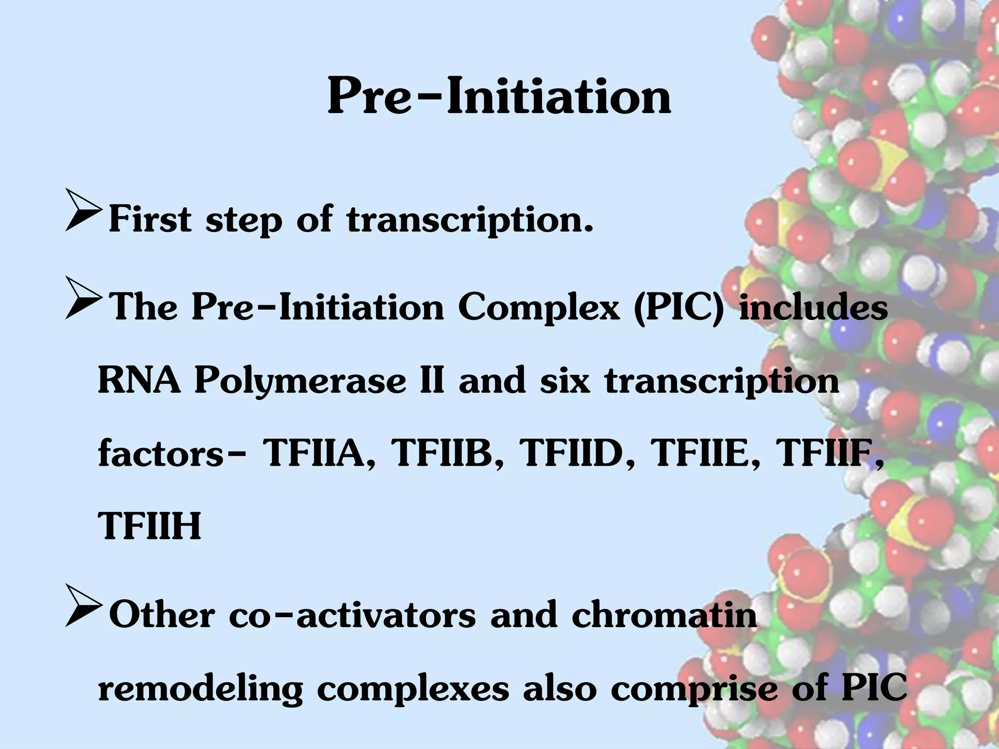 Eukaryotic transcription | PPTX