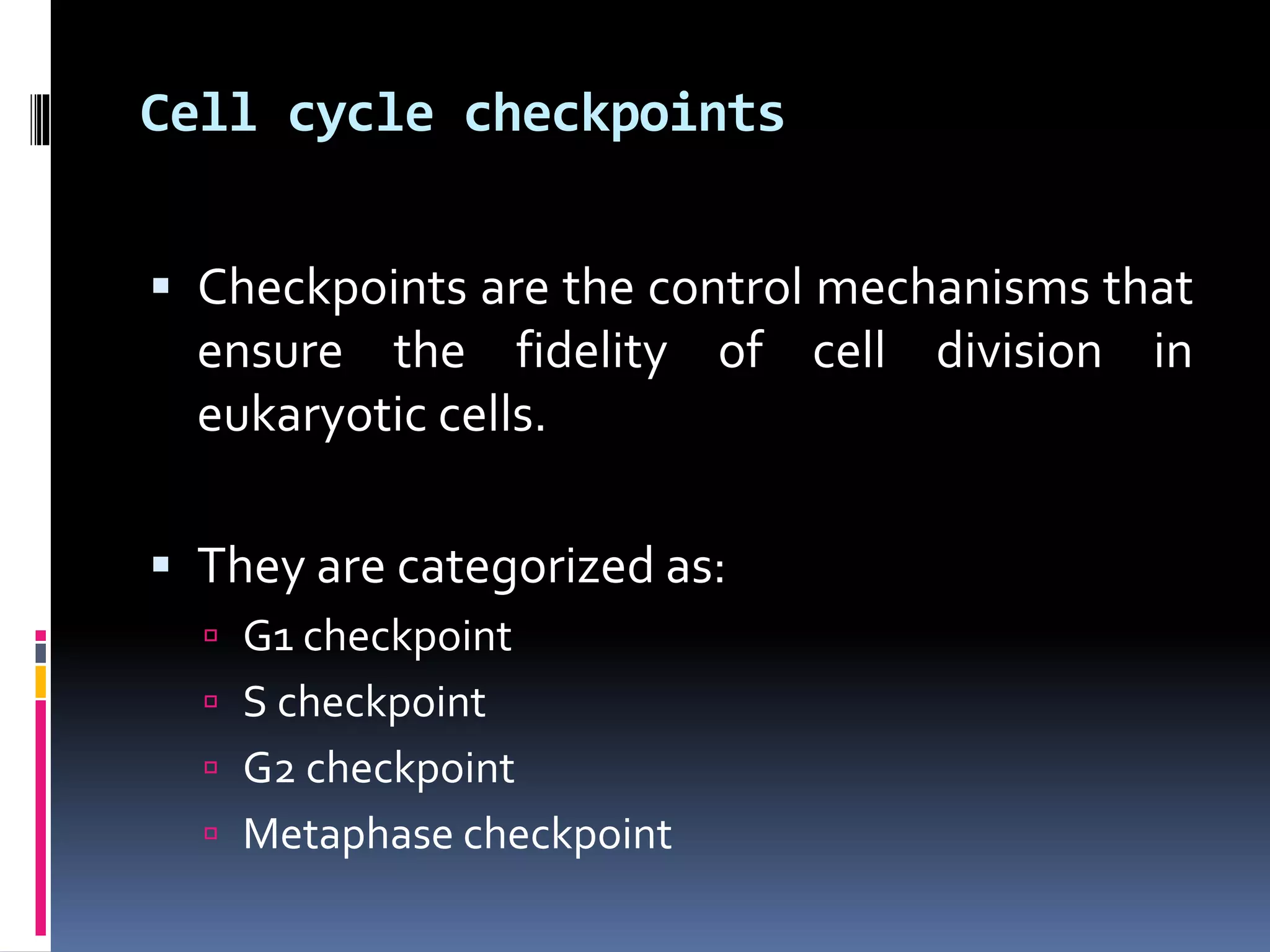 Eukayotic_cell_cycle Prashant.ppt | Biological Sciences | Science