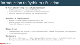 Euladox SAM as a Service presentation deck | PPT