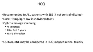 summary of EULAR 2019 guidelines SLE Mx.pptx