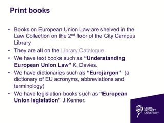 EU Law sources | PPTX