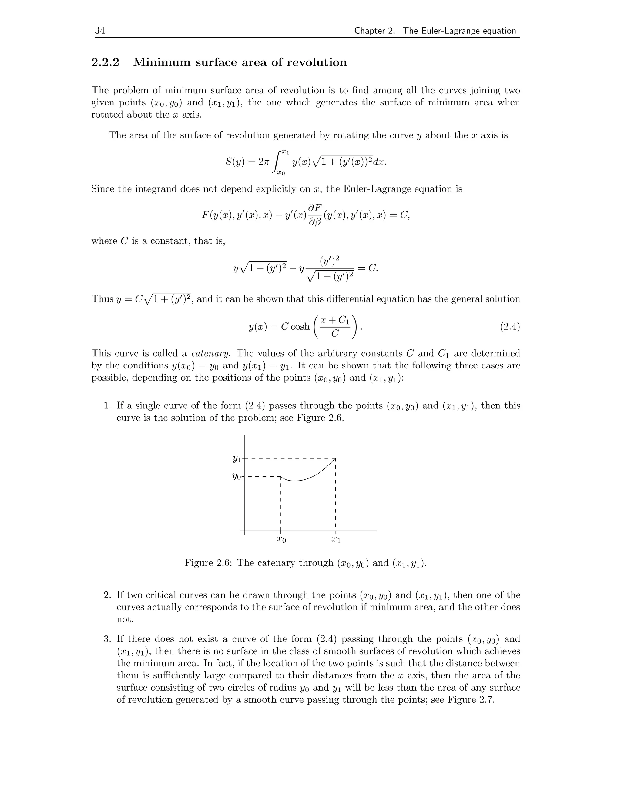 Euler lagrange equation | PDF