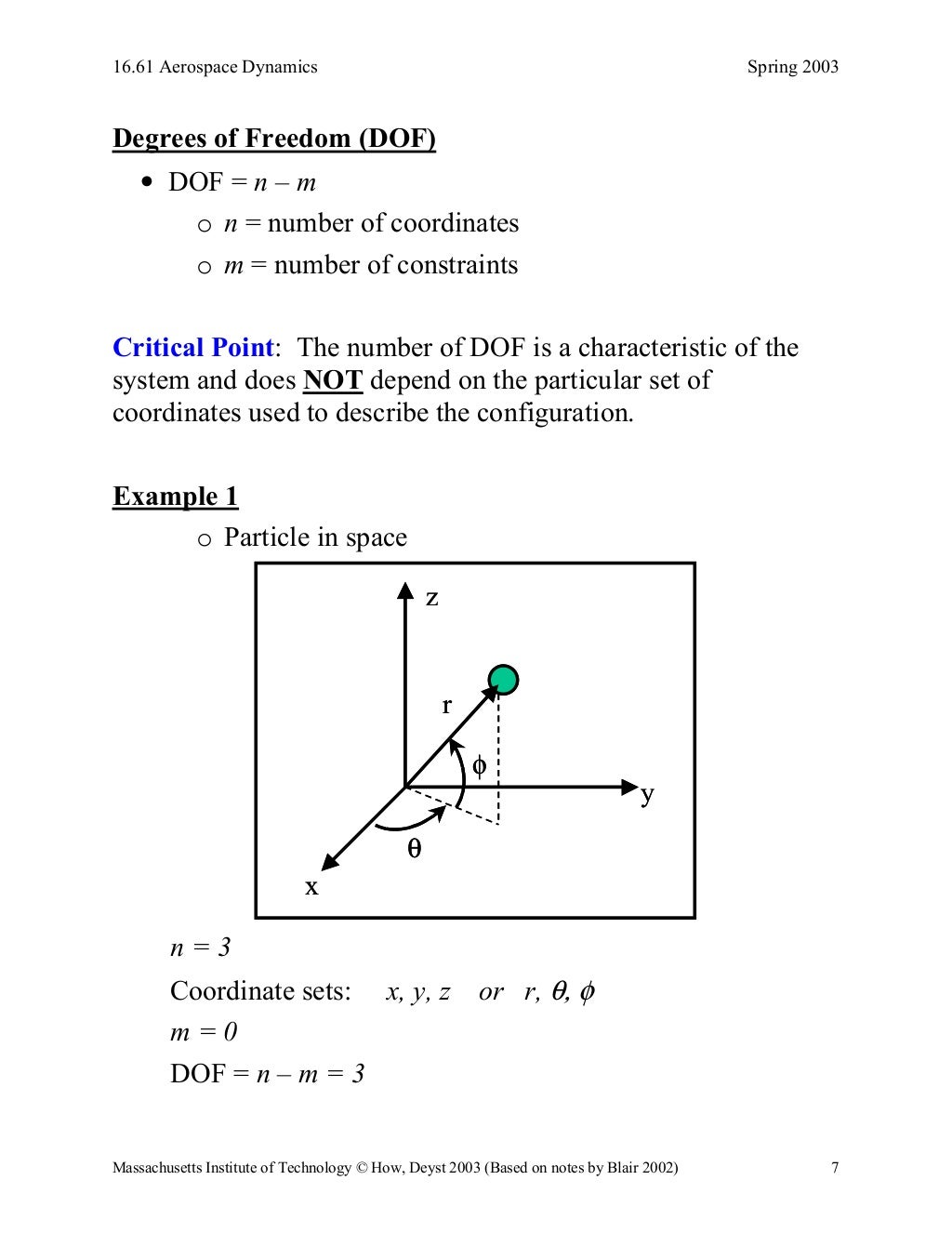 Euler Lagrange Equations Of Motion Mit Holonomic Constraints Lectur…
