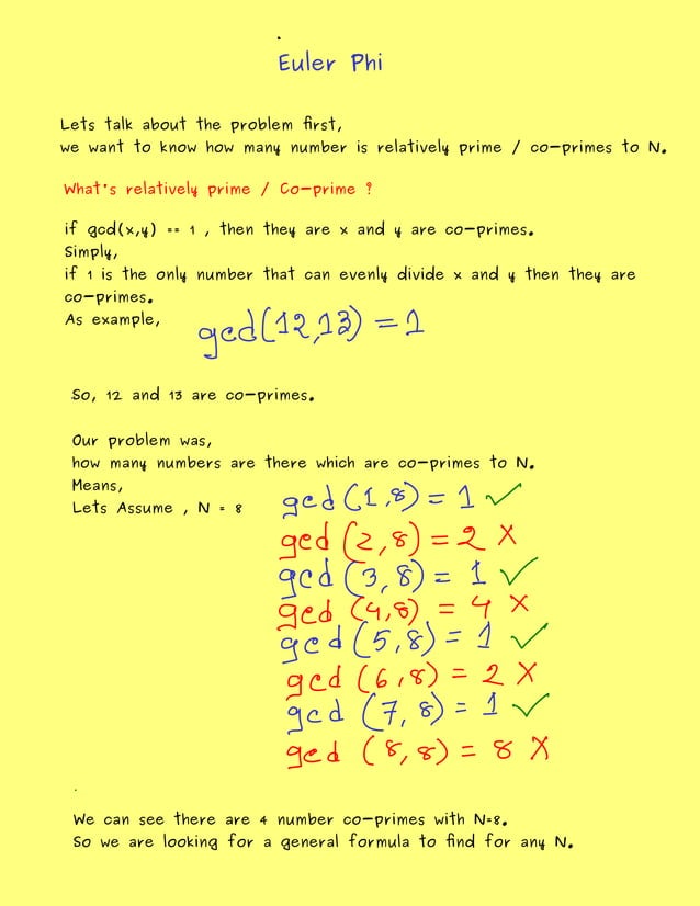 Euler phi | PDF | Physics | Science